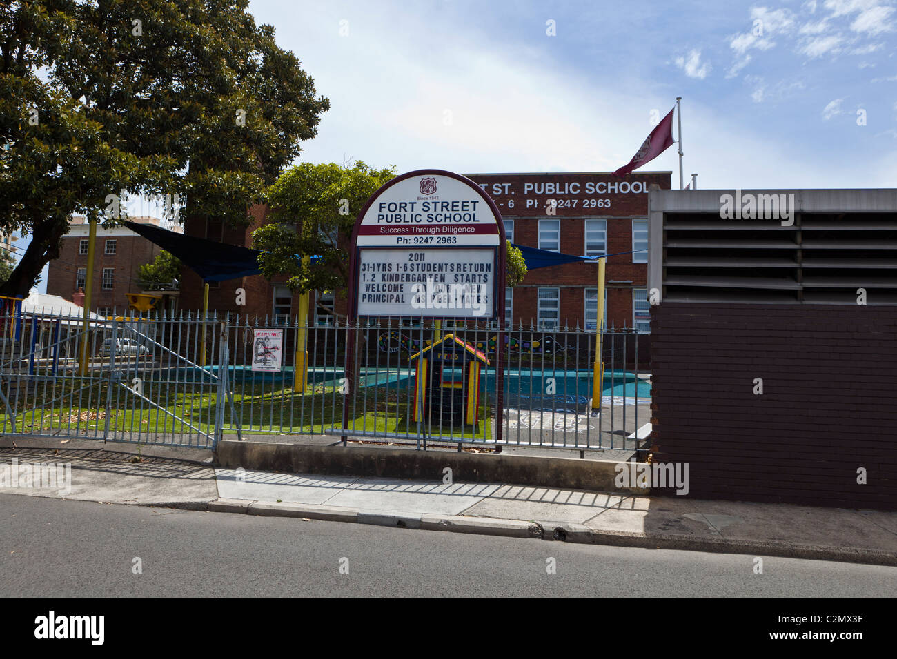 Fort Street public school in the rocks area of Sydney Stock Photo - Alamy