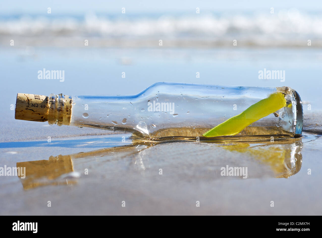 message in a bottle Stock Photo - Alamy