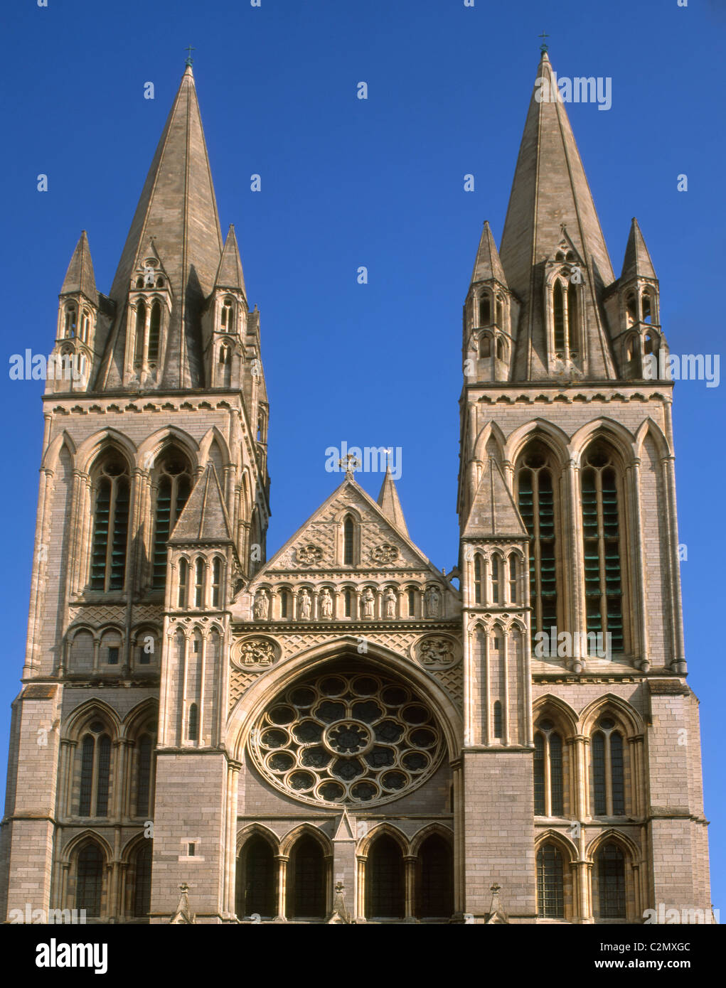 England Cornwall Truro cathedral Stock Photo - Alamy