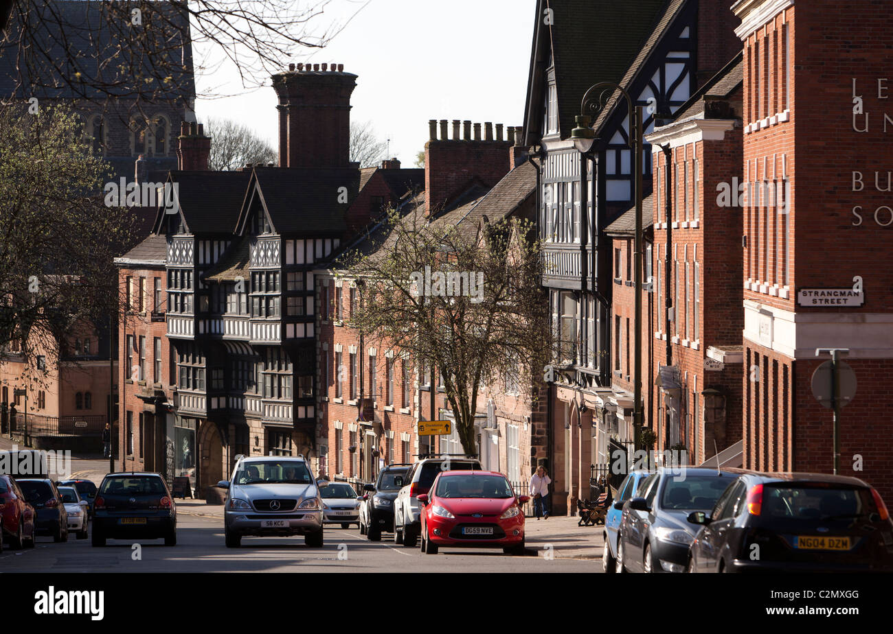 Uk england staffordshire leek town hi-res stock photography and images ...