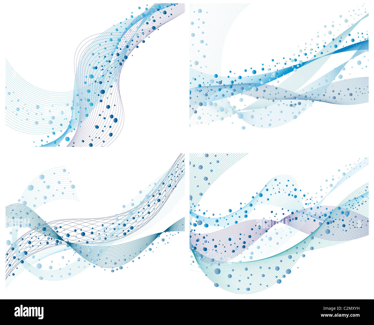 Water ripples patterns abstract Cut Out Stock Images & Pictures - Alamy