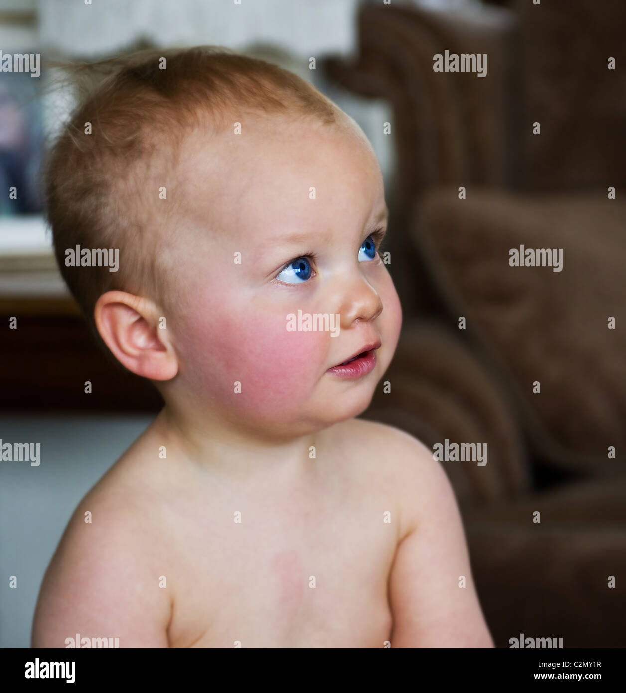 A male baby at one year old. Photo by Gordon Scammell. Photo by Gordon ...