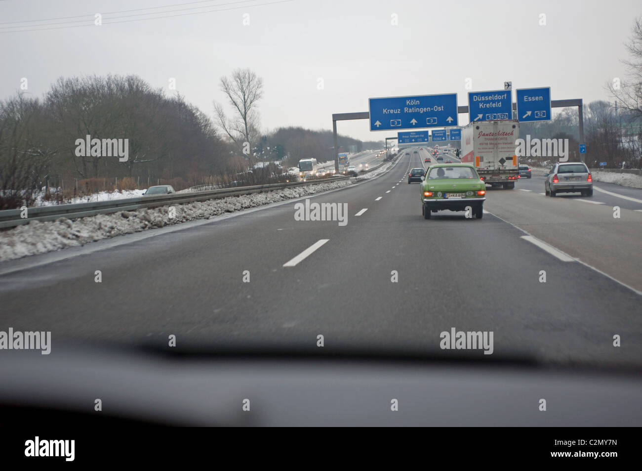 Autobahn Signs High Resolution Stock Photography and Images - Alamy