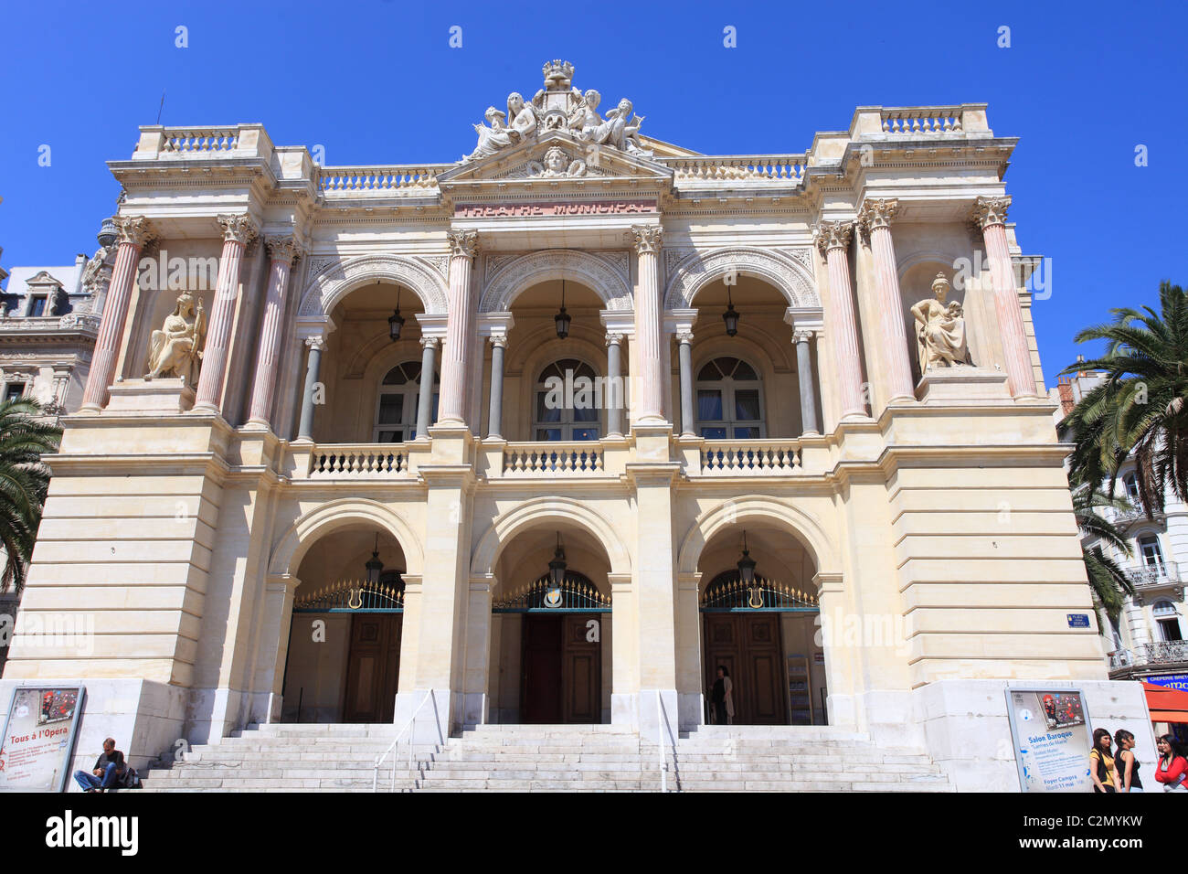 The Opera of Toulon Stock Photo - Alamy