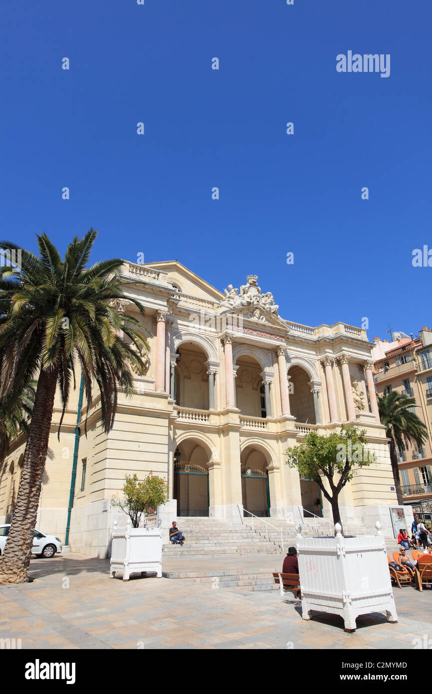 The opera of Toulon Stock Photo - Alamy