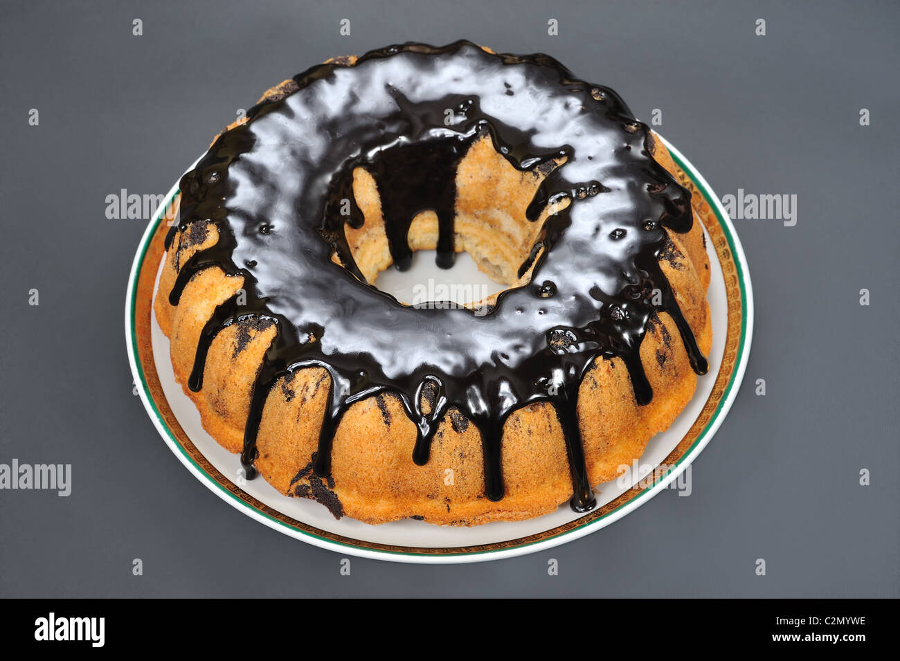 cake on a plate Stock Photo - Alamy