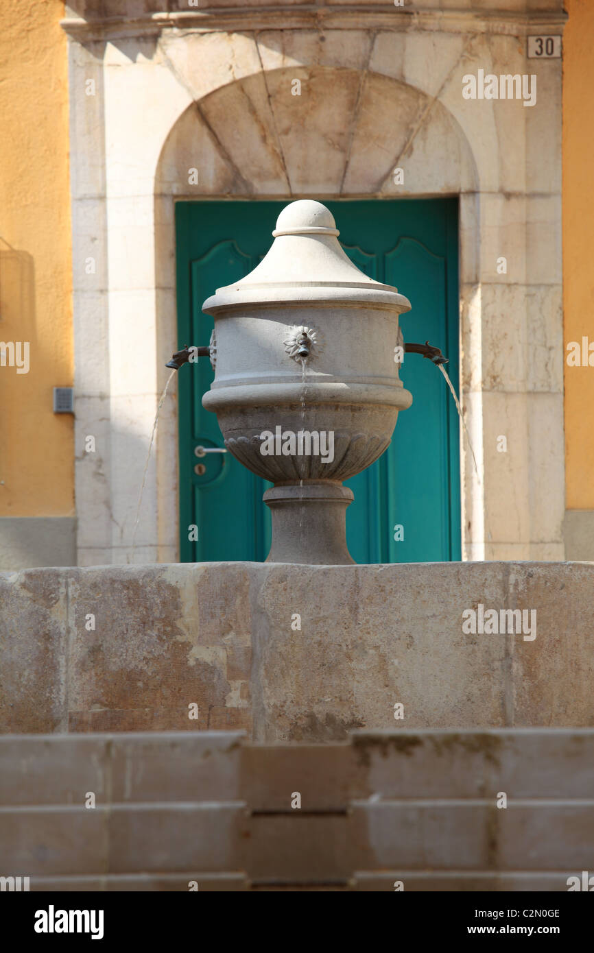 The picturesque Provence village of Lorgues Stock Photo - Alamy