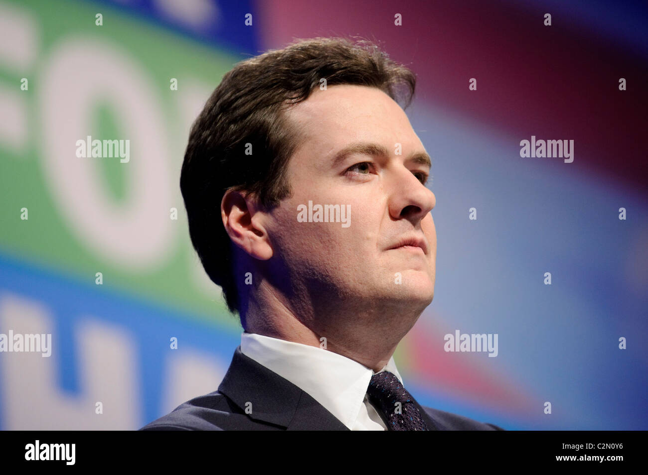 George Osbourne MP addresses the first day of the Conservative Spring ...
