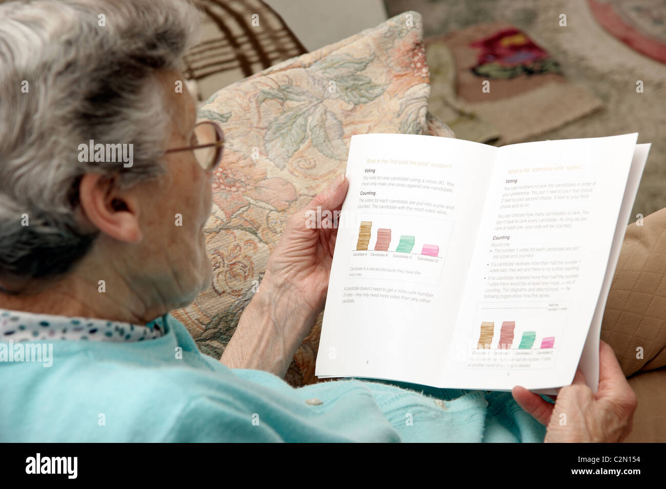 Booklet on the local elections hi-res stock photography and images - Alamy