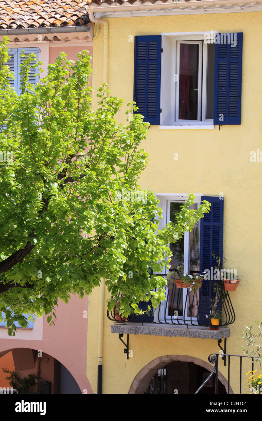 The picturesque Provence village of Roquebrune sur Argens Stock Photo ...