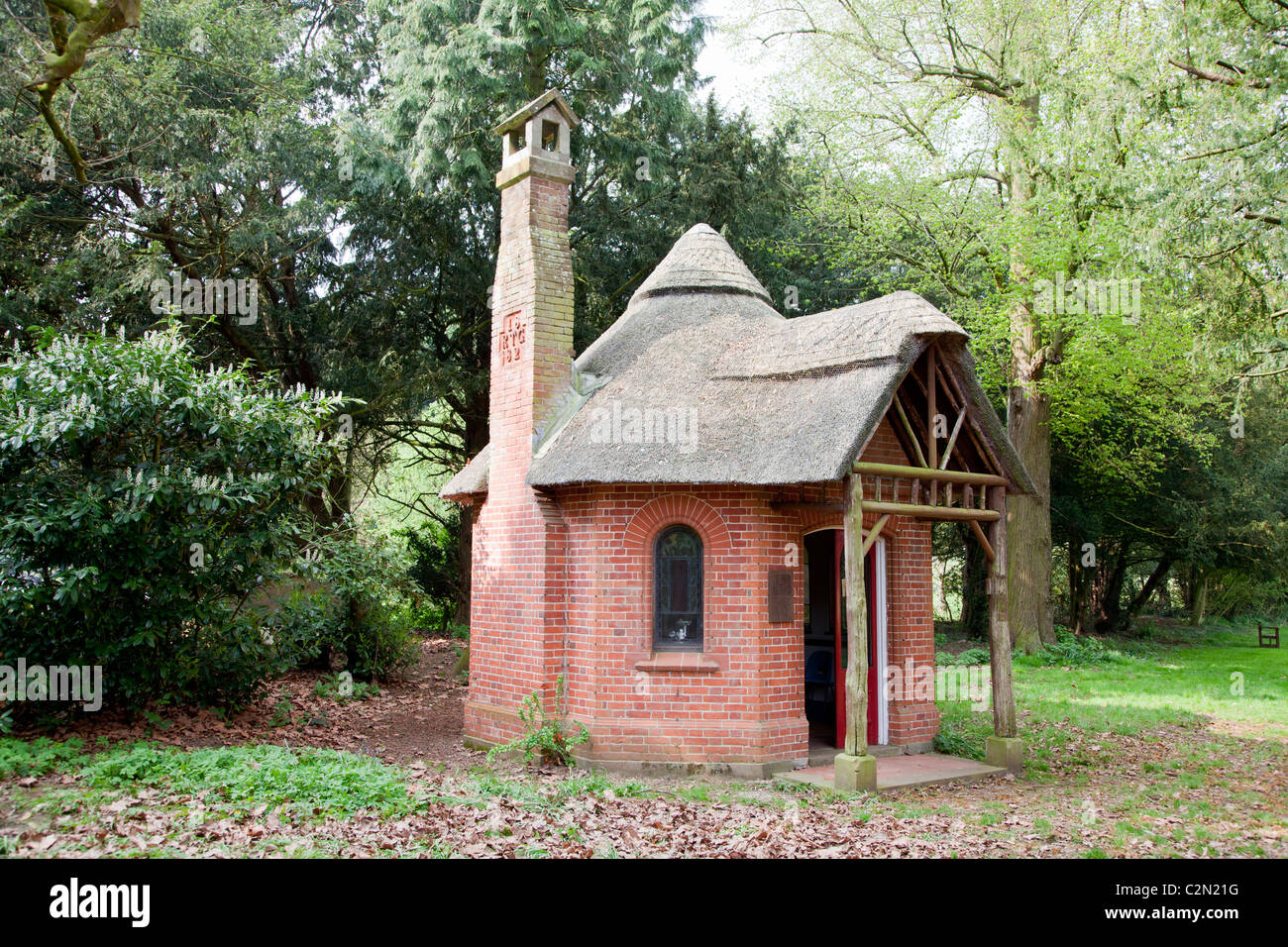 Letton Hall summerhouse Stock Photo - Alamy