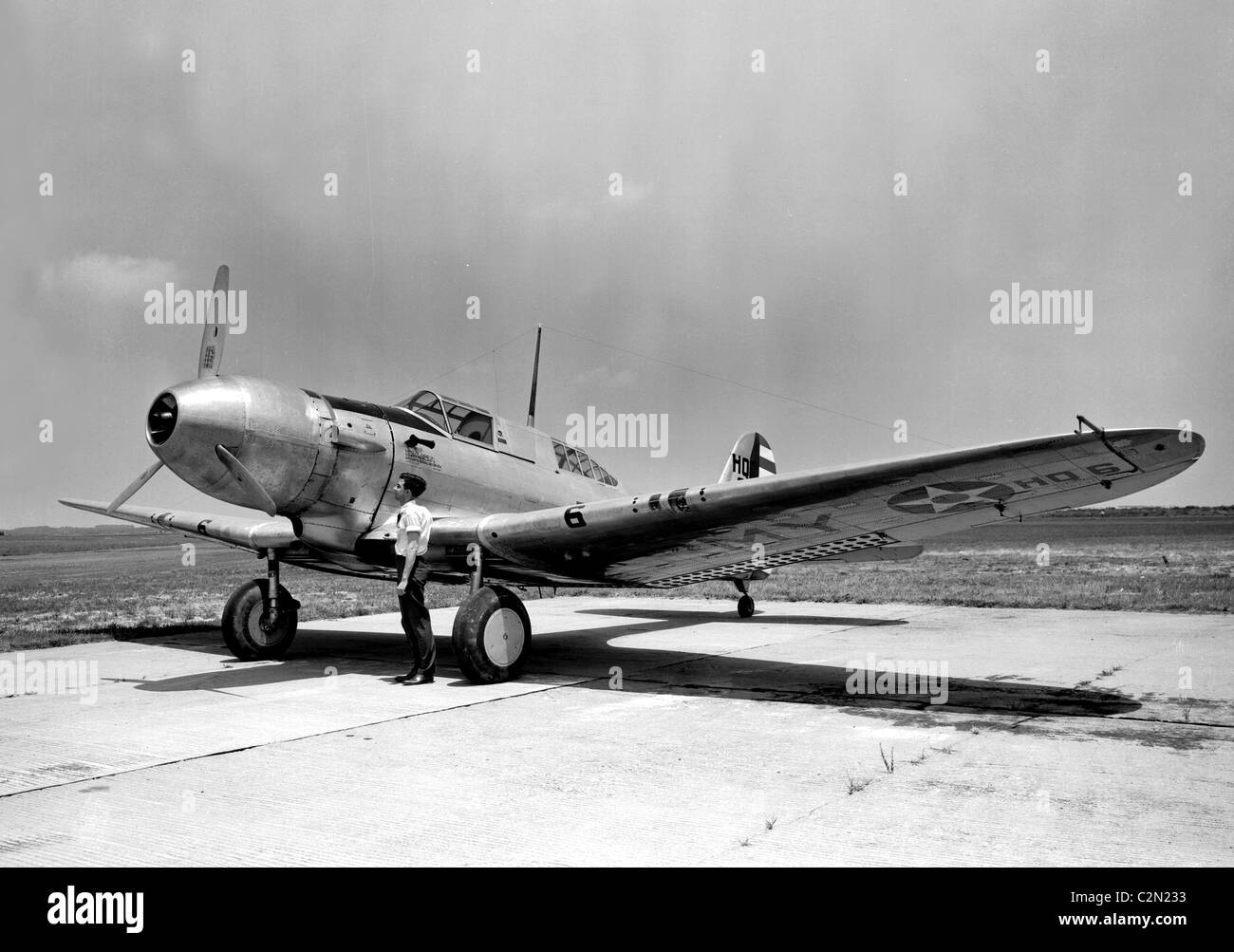 Northrop A-17A Nomad aircraft Stock Photo - Alamy