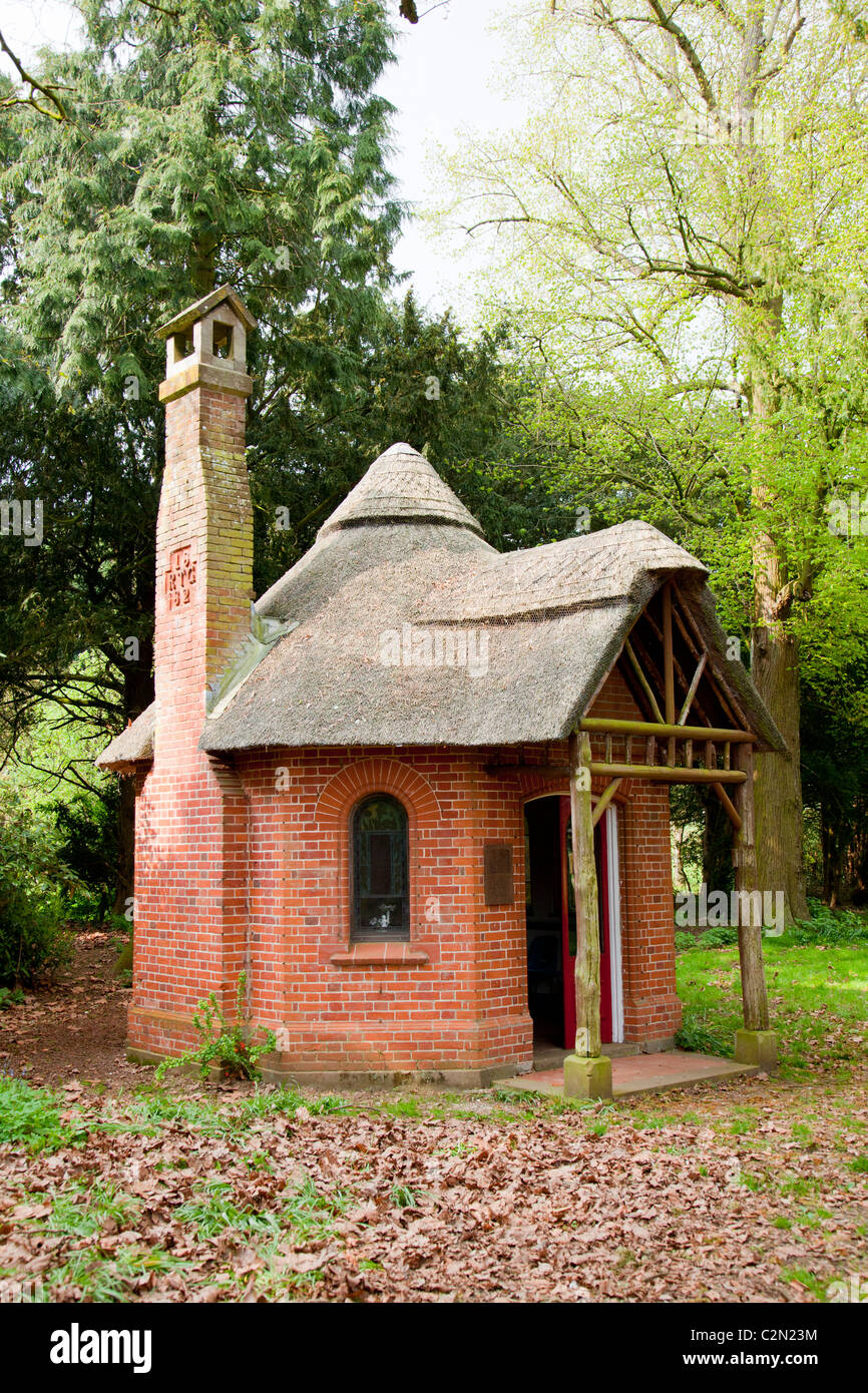 Letton Hall summerhouse Stock Photo - Alamy