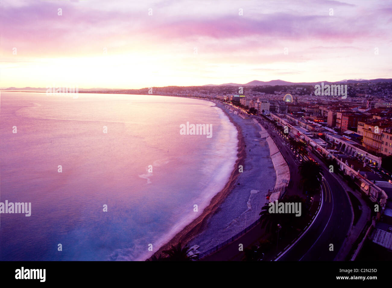 Nice bay aerial hi-res stock photography and images - Alamy