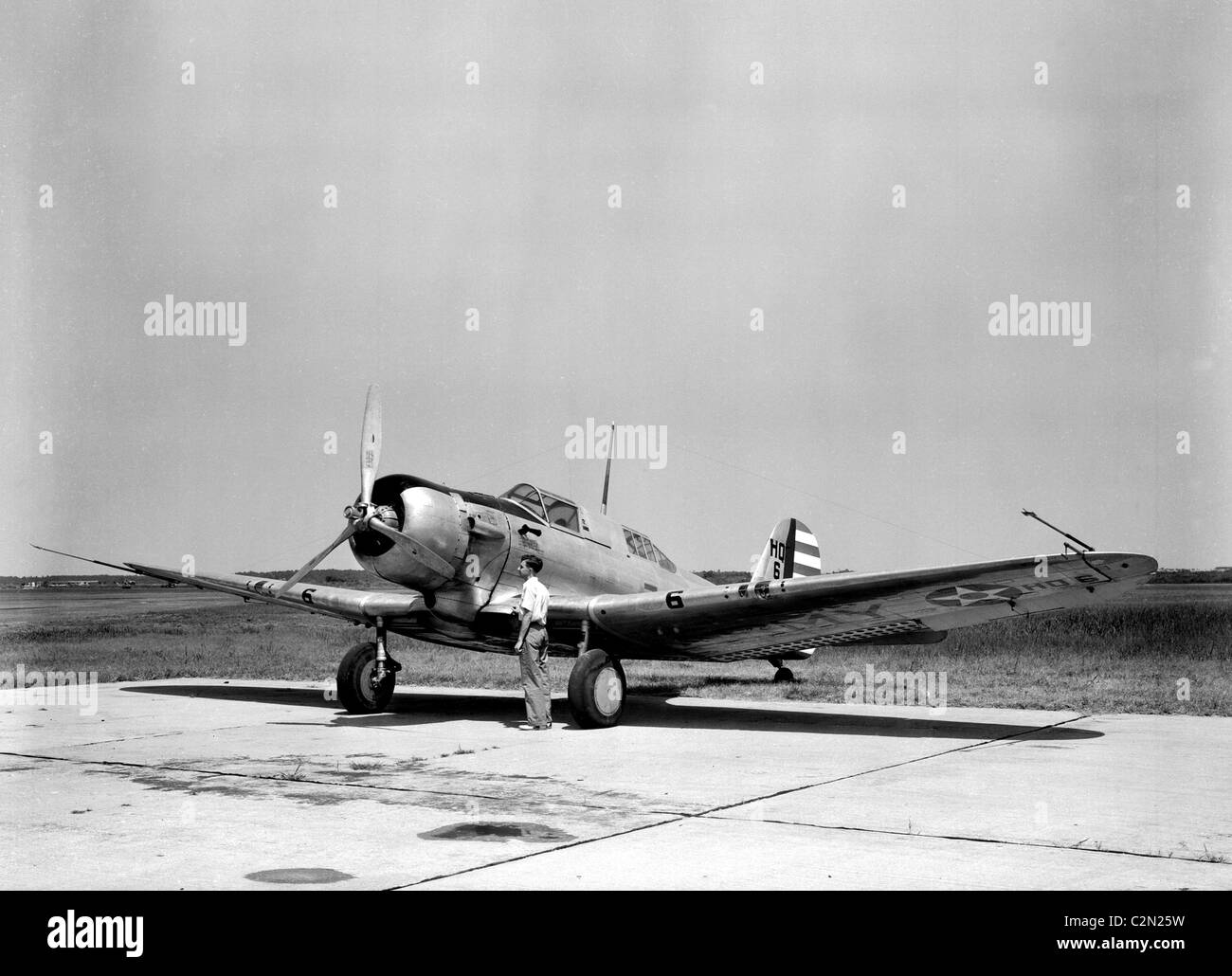 The Northrop A-17A Nomad airplane Stock Photo - Alamy