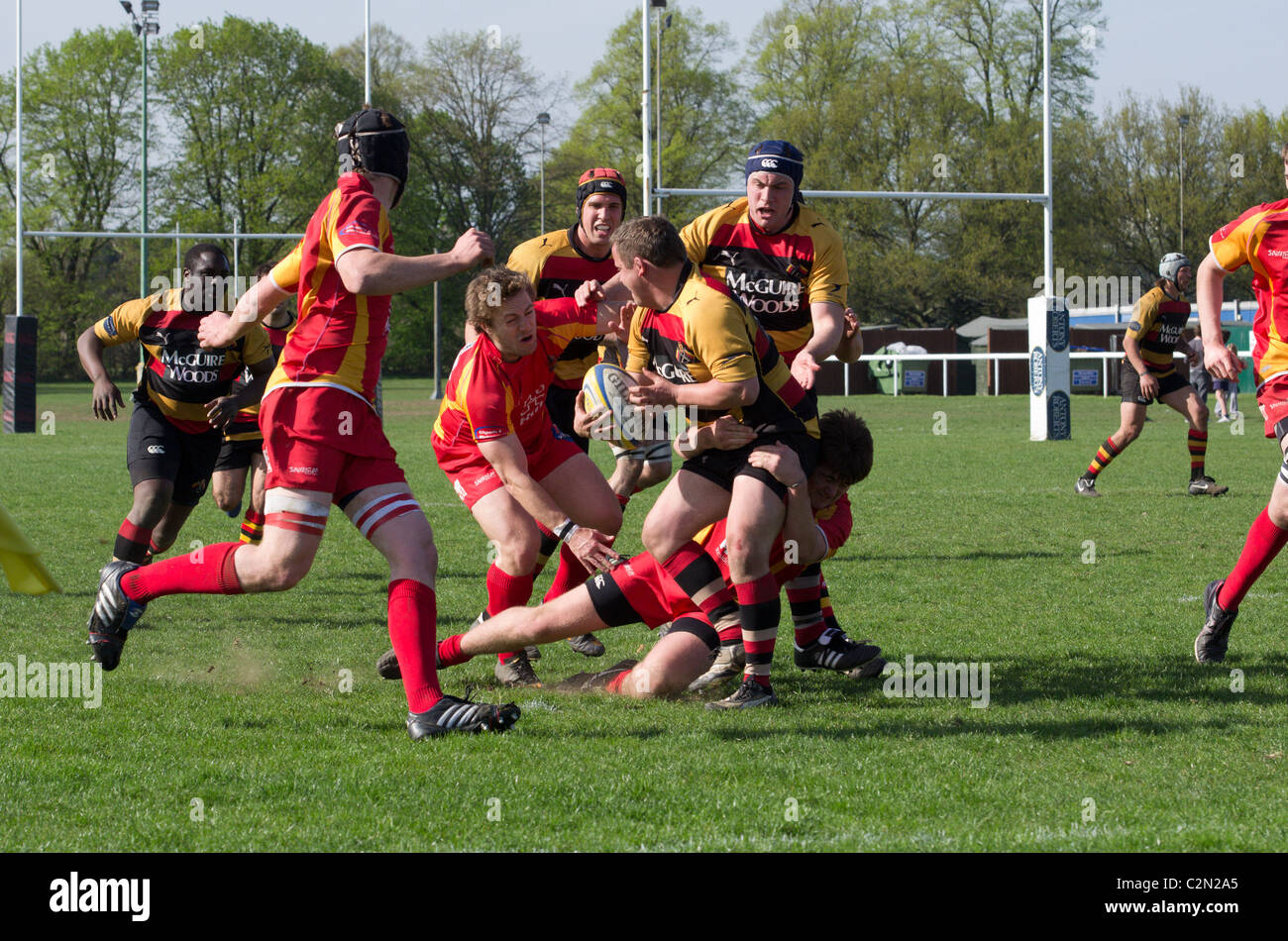 Richmond Rugby Football Club in action Stock Photo - Alamy