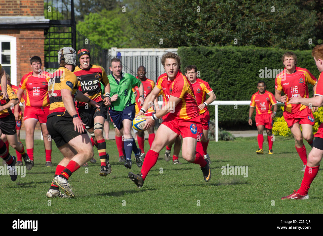 Richmond Rugby Football Club in action Stock Photo - Alamy