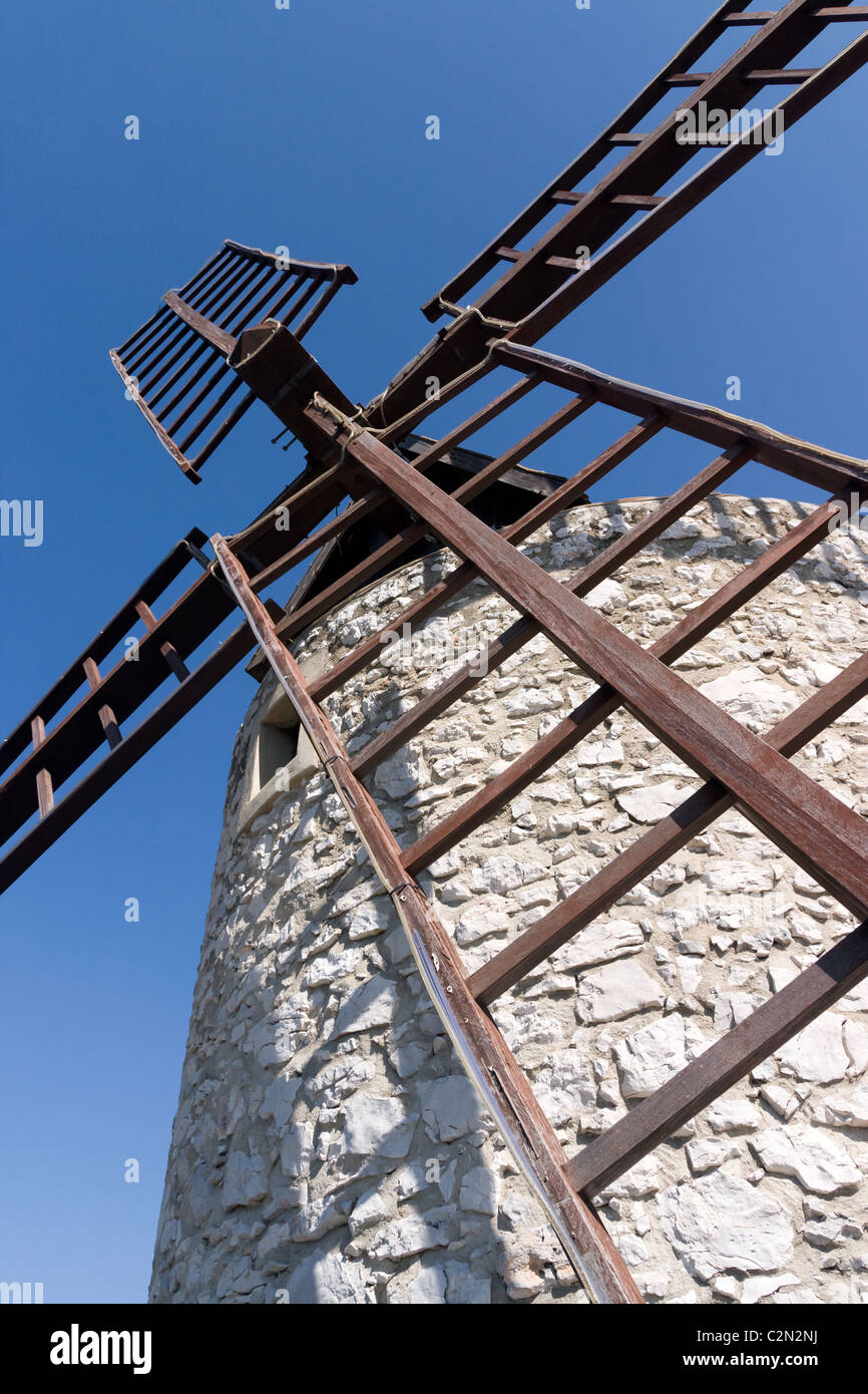 Windmill of Provence in Marseille, France Stock Photo - Alamy