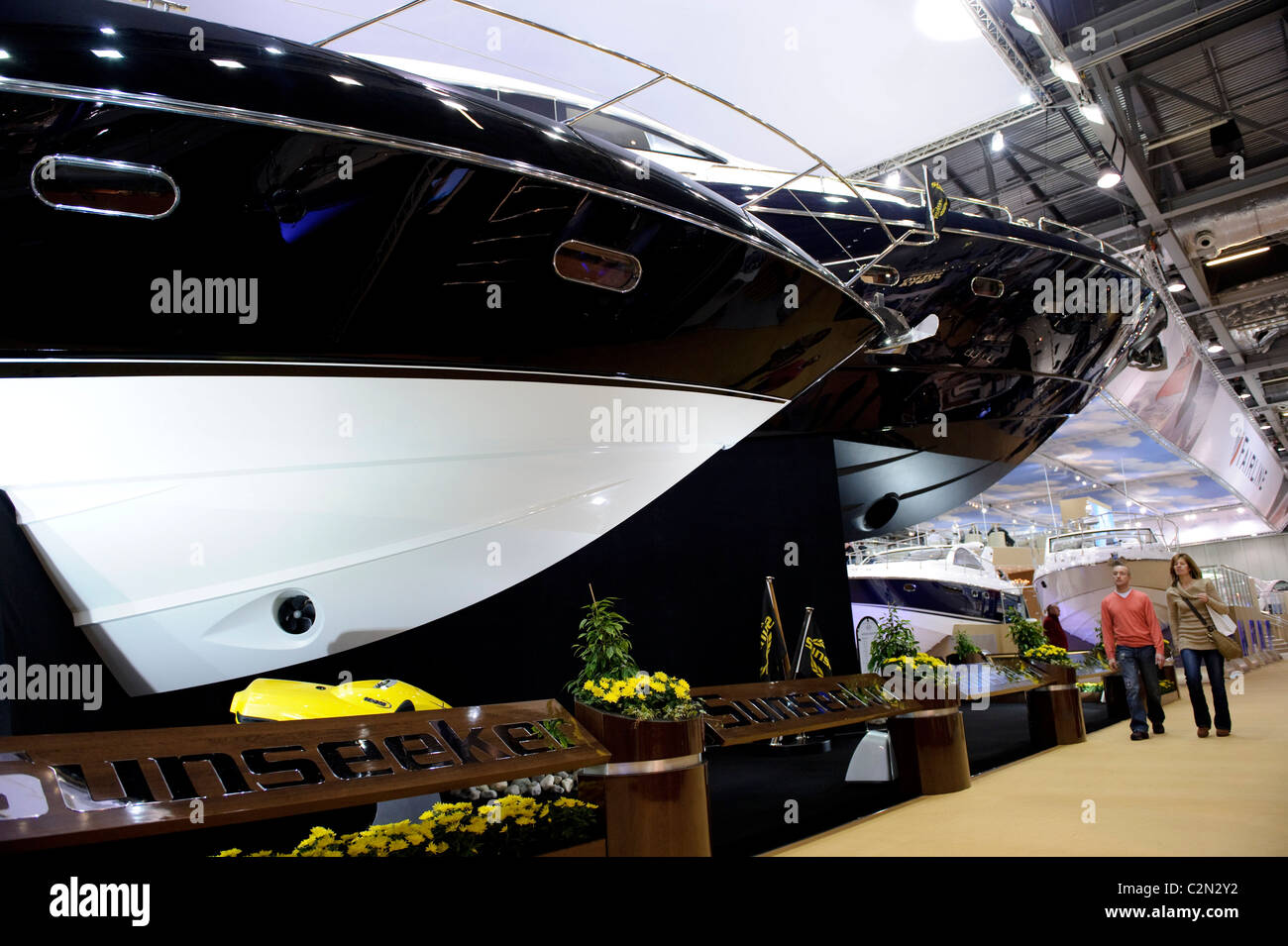The London International Boat show at Excel, 8th January 2010 Stock ...