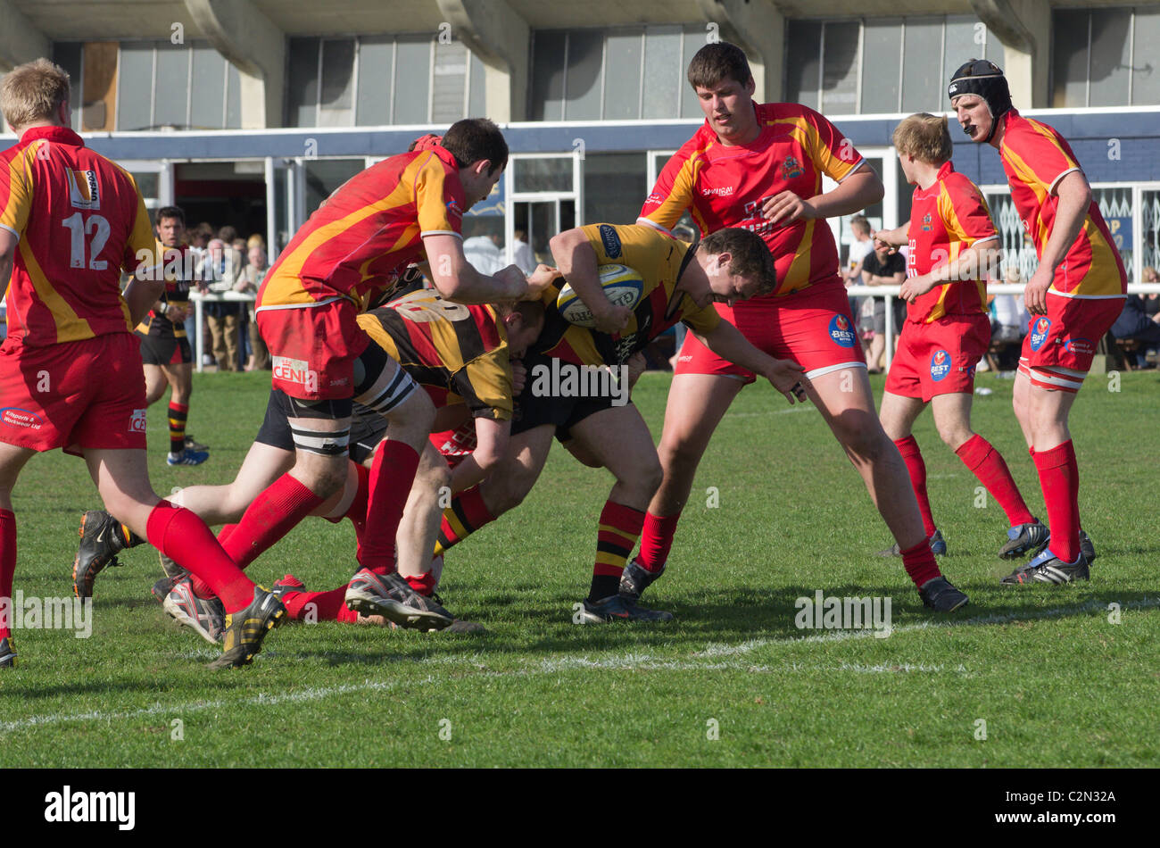 Richmond Rugby Football Club in action Stock Photo - Alamy