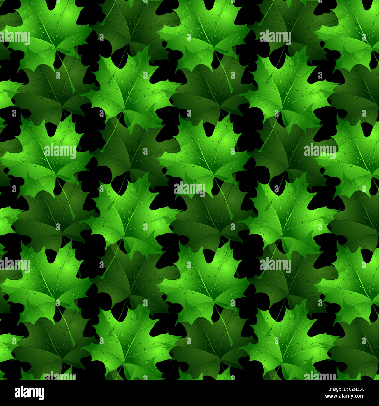 Seamless wallpaper pattern from abstract smooth forms, vector Stock ...