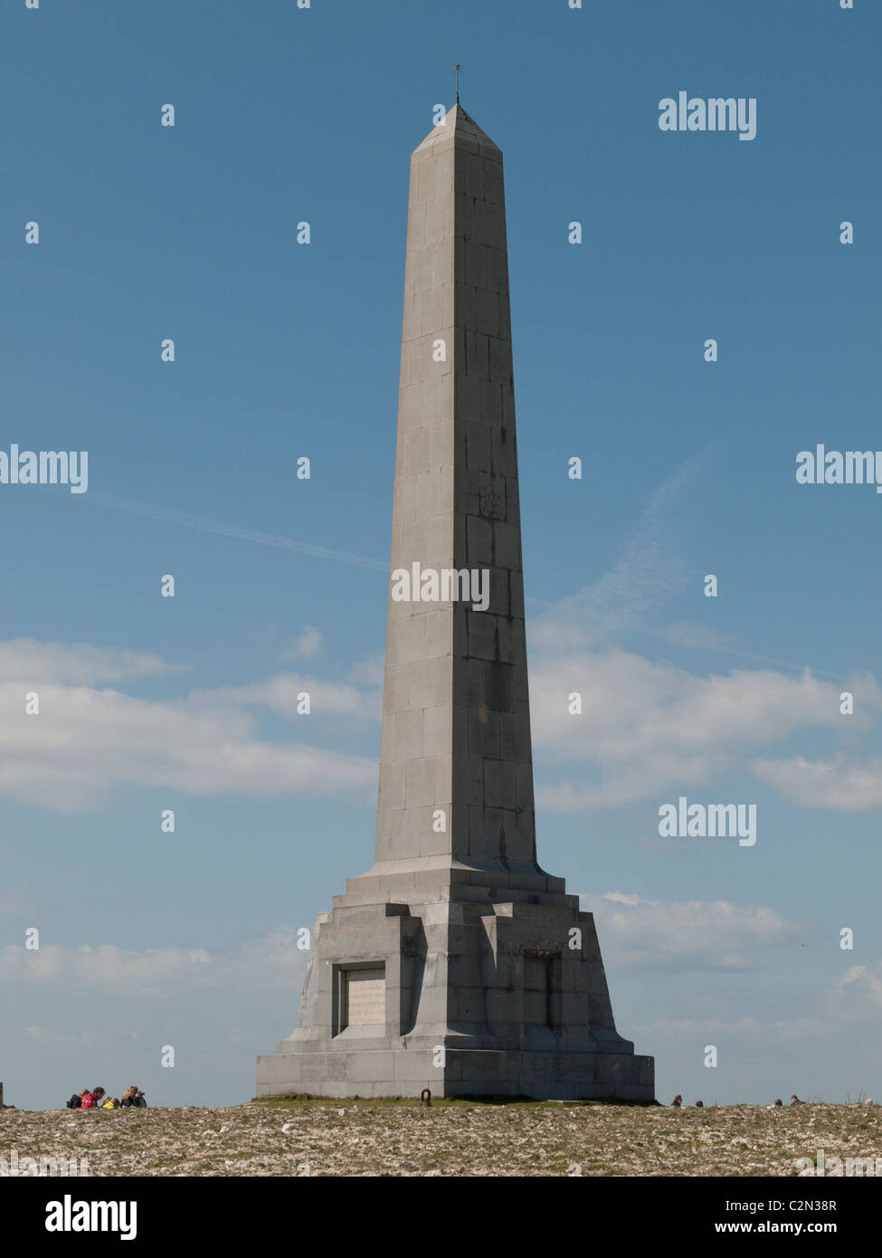 memorial to the Dover Patrol at Cap Blanc Nez, near Calais, France ...