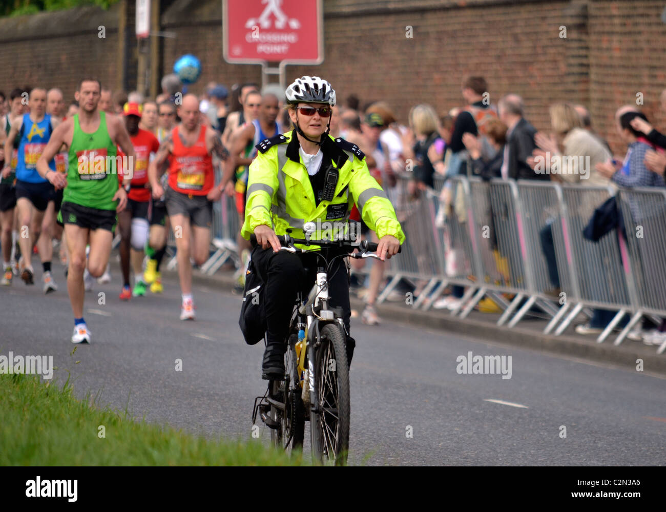 Virgin London Marathon 2011,Runner, a participant, a man, London, UK ...