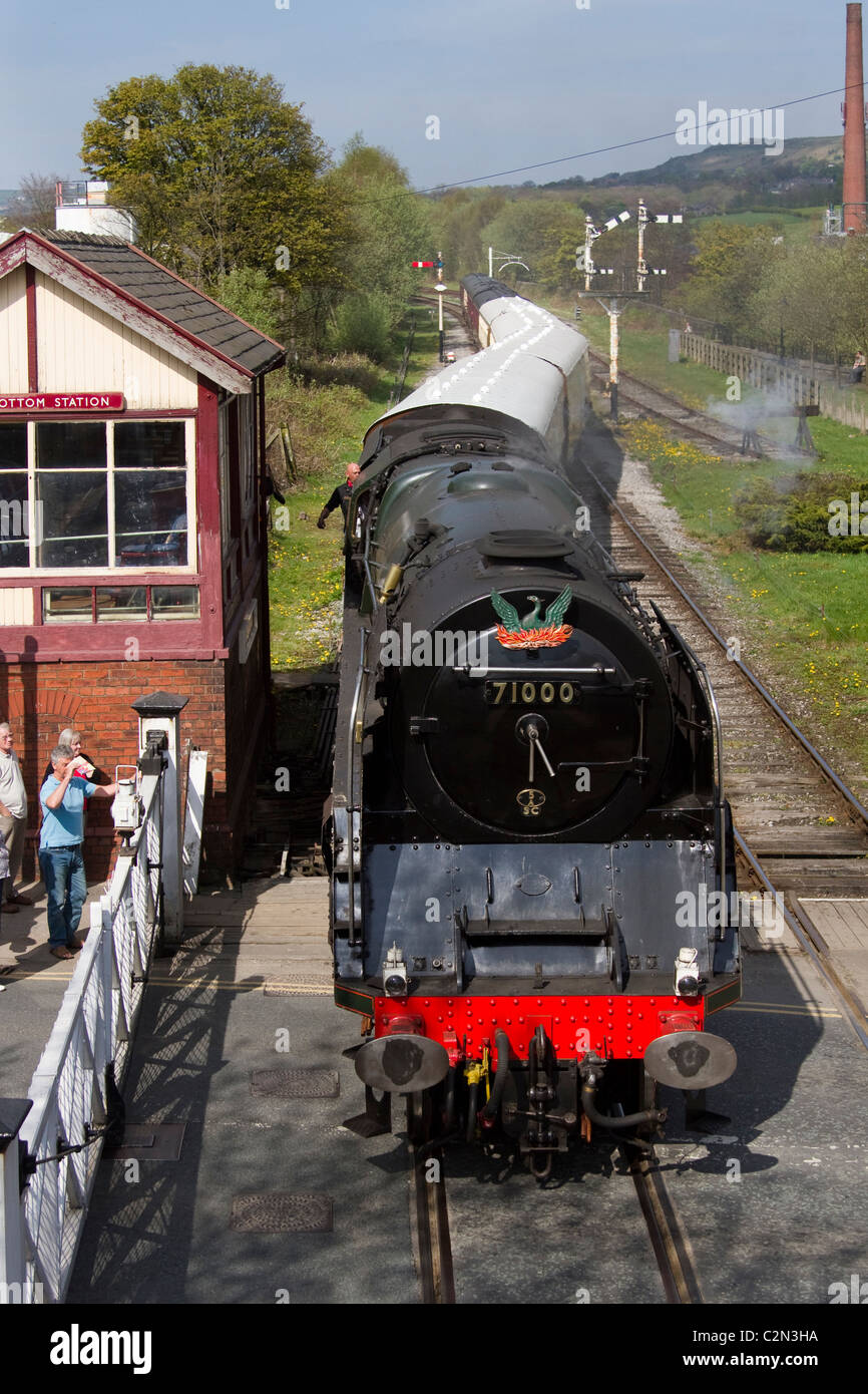 British railways br standard class 8 number 71000 hi-res stock ...