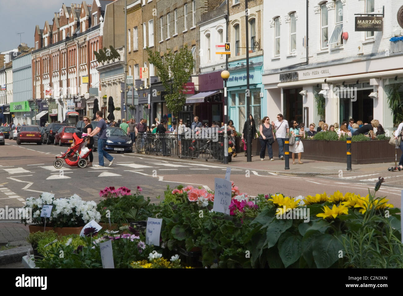 Northcote Road, Clapham, London Borough of Wandsworth. South West ...
