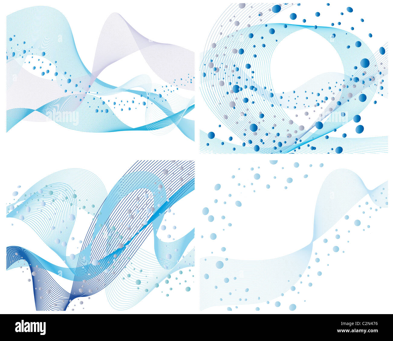 Water ripples patterns abstract Cut Out Stock Images & Pictures - Alamy