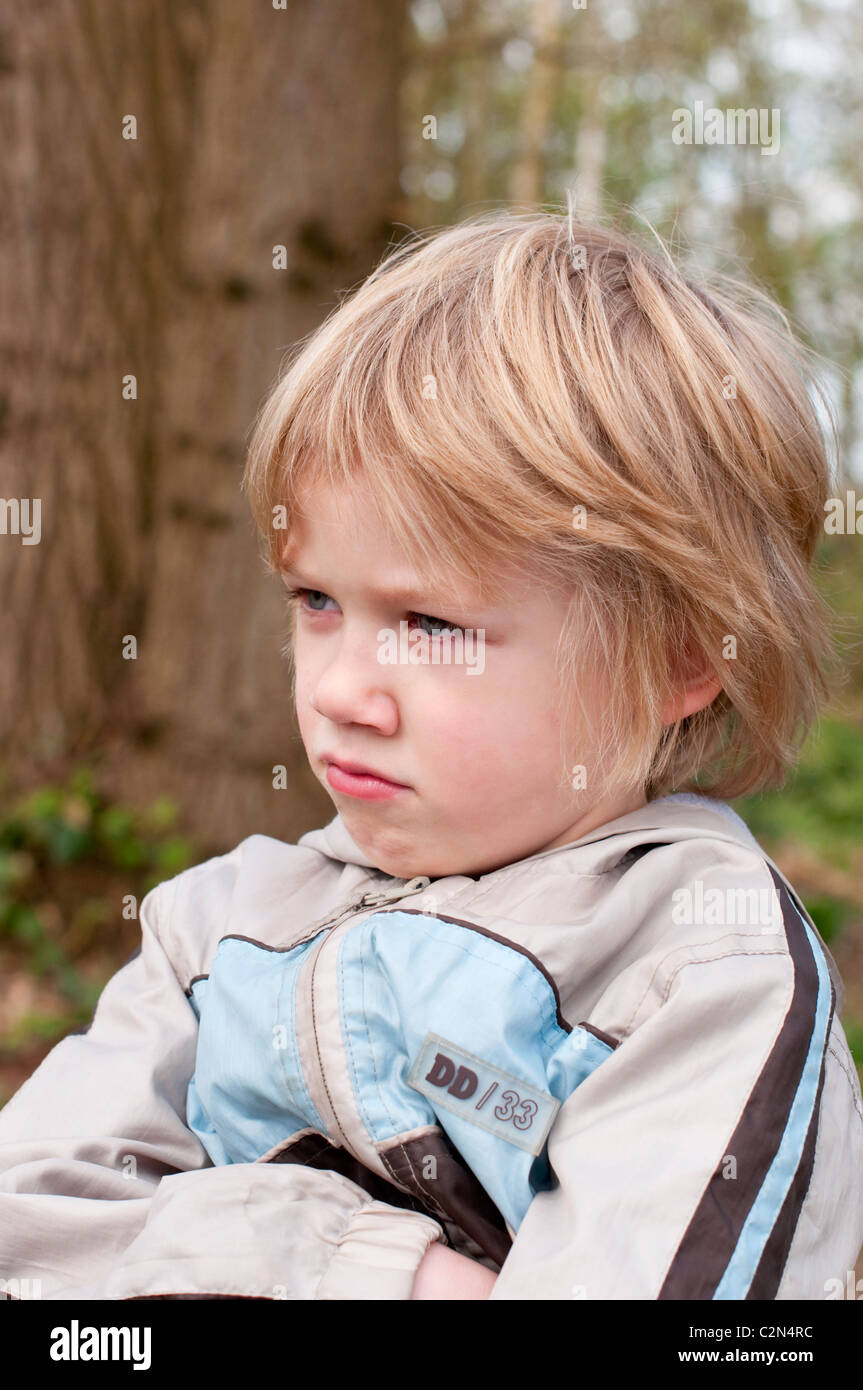 A sad boy Stock Photo - Alamy