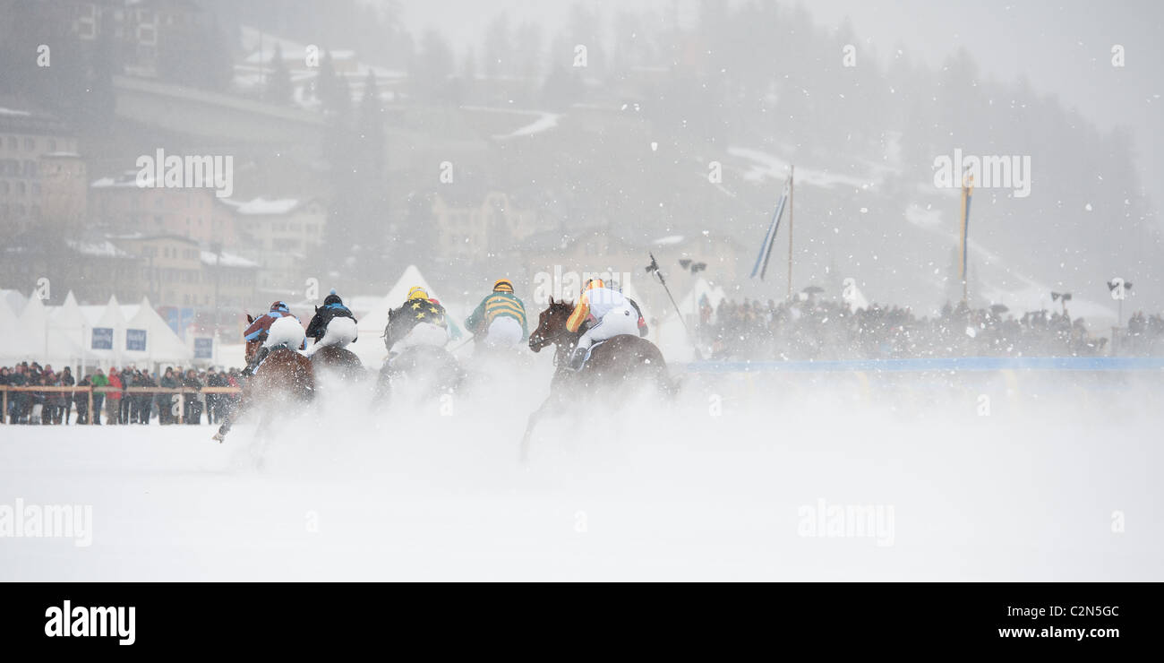 St moritz switzerland horse hi-res stock photography and images - Alamy
