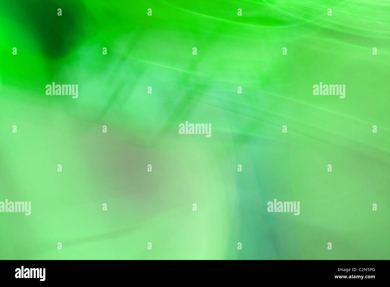 Abstract green background with soft light effects Stock Photo - Alamy