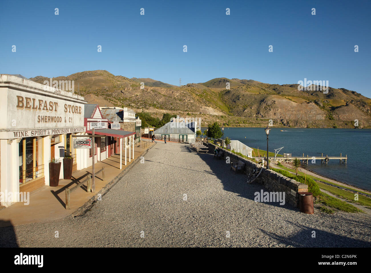 Old Cromwell Town, Cromwell, Central Otago, South Island, New Zealand ...