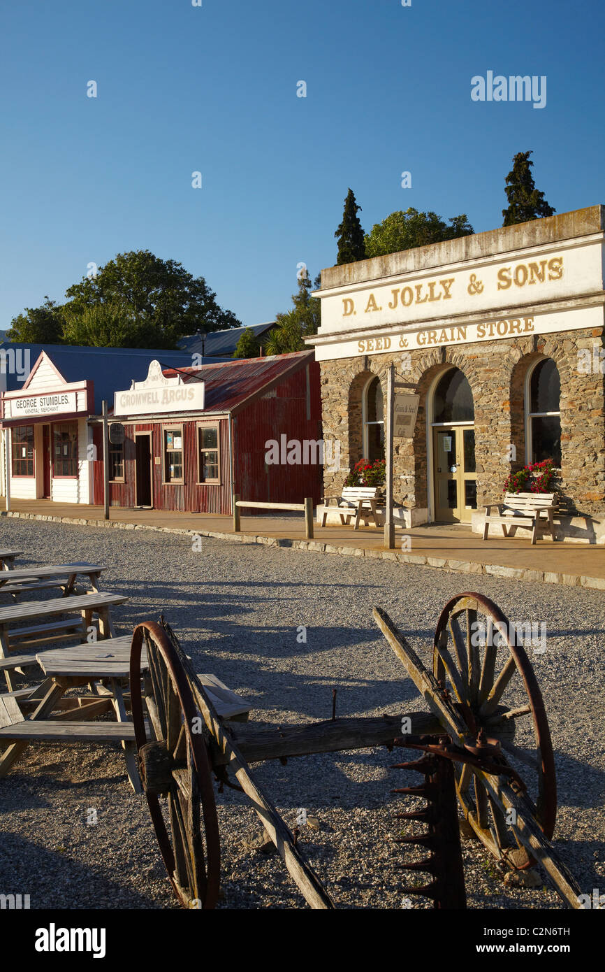 Old Cromwell Town, Cromwell, Central Otago, South Island, New Zealand ...