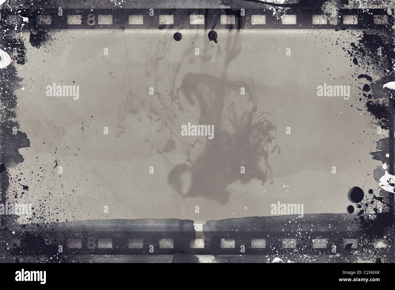 Grunge Frame Distressed Grunge Texture .Large Arty Style Artistic ...