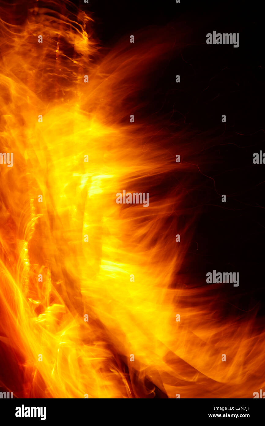 Campfire, Central Otago, South Island, New Zealand Stock Photo - Alamy