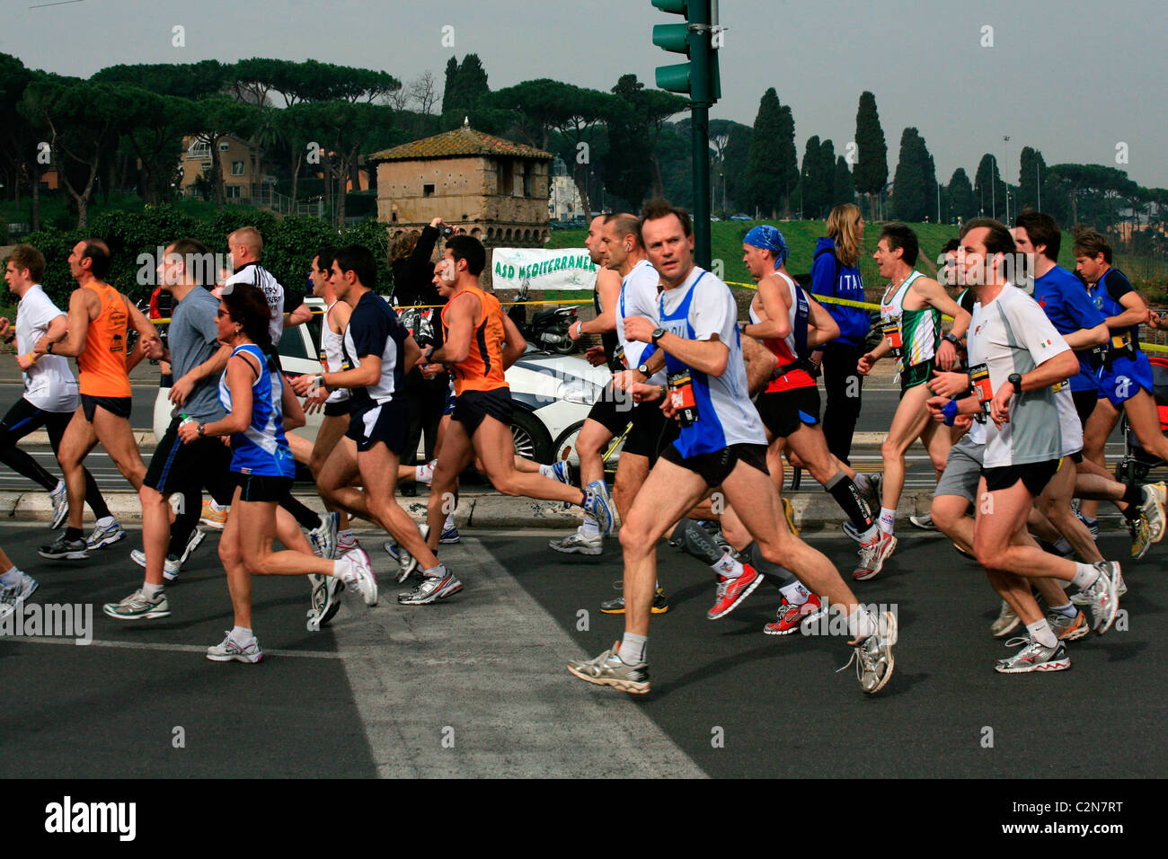 Marathon rome hi-res stock photography and images - Alamy