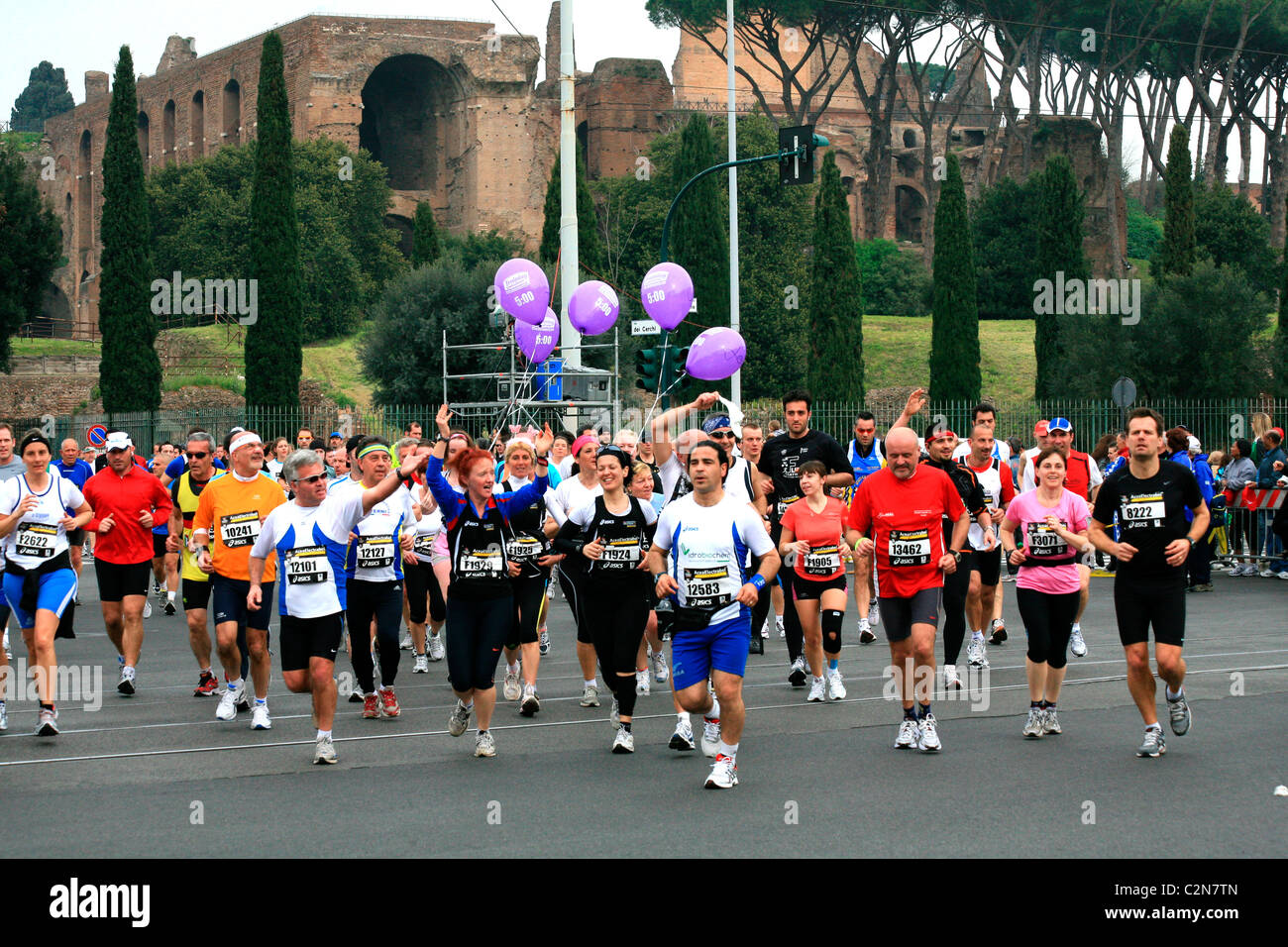 Marathon rome hi-res stock photography and images - Alamy