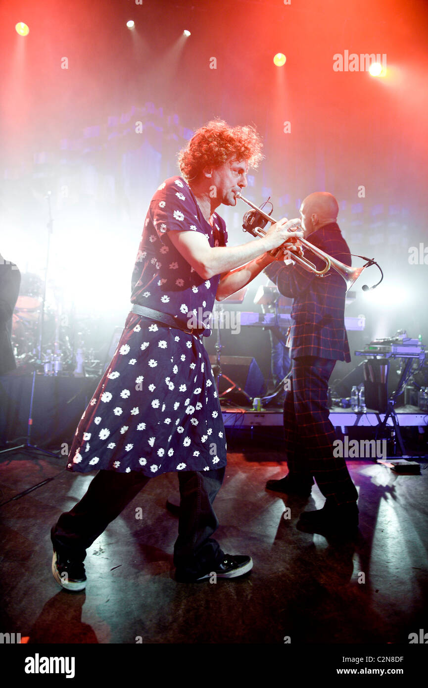 British rock band James performing live at Shepherds Bush Empire London ...