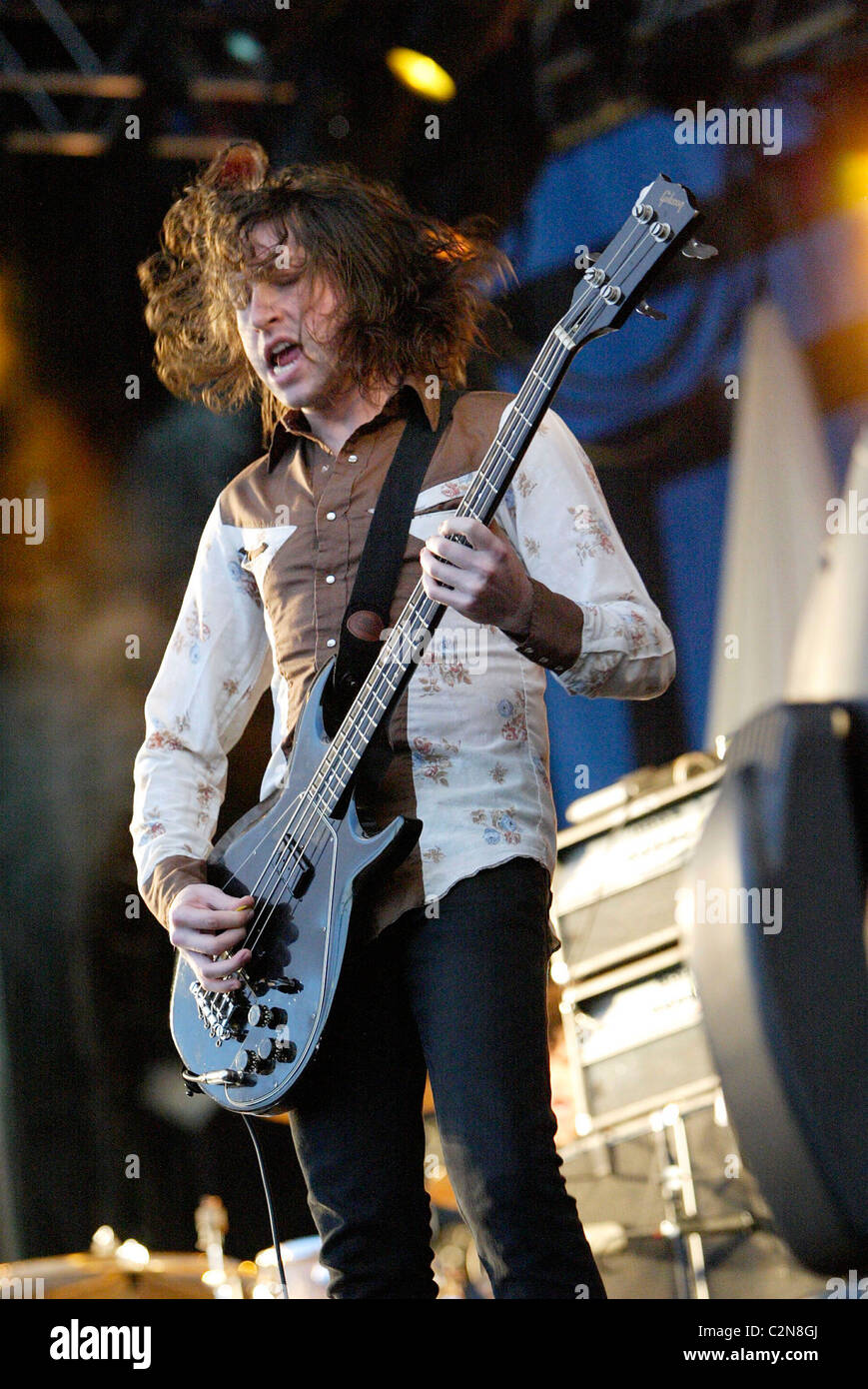 Michael shuman of queens of the stone age hi-res stock photography and ...