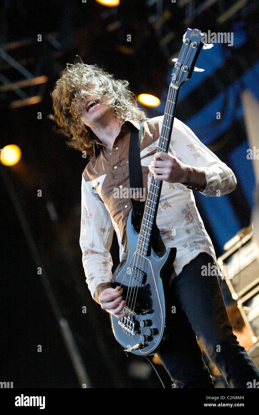 Michael shuman of queens of the stone age hi-res stock photography and ...