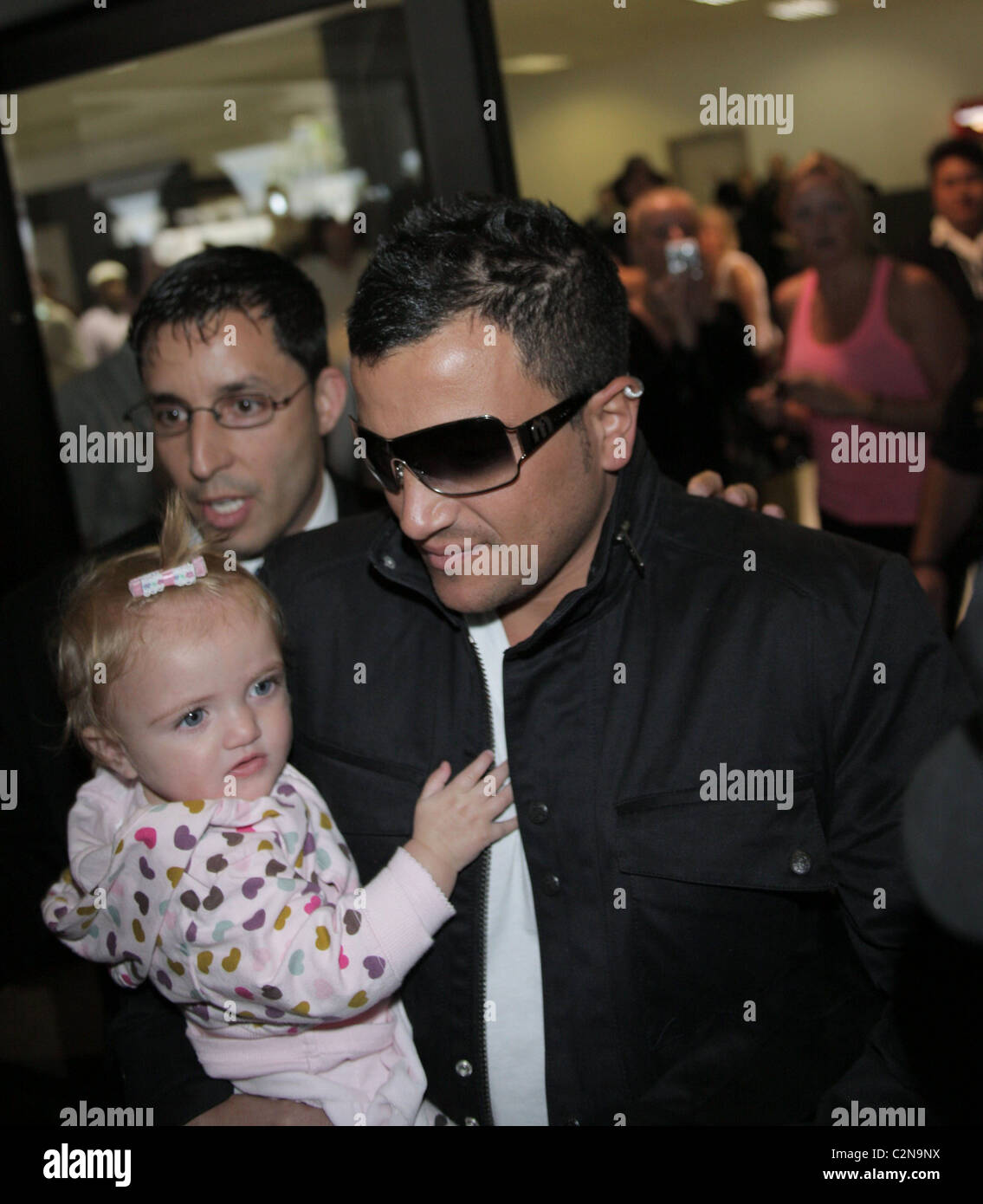 Princess Tißamii and Peter Andre Peter Andre and Katie Price arrive at ...