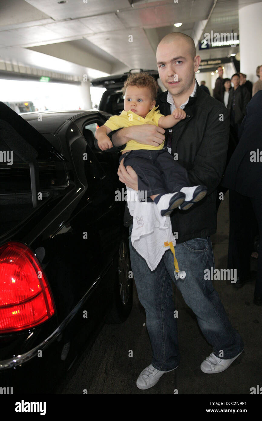 Baby son of Peter and katie Andre's manager Claire Peter Andre and ...