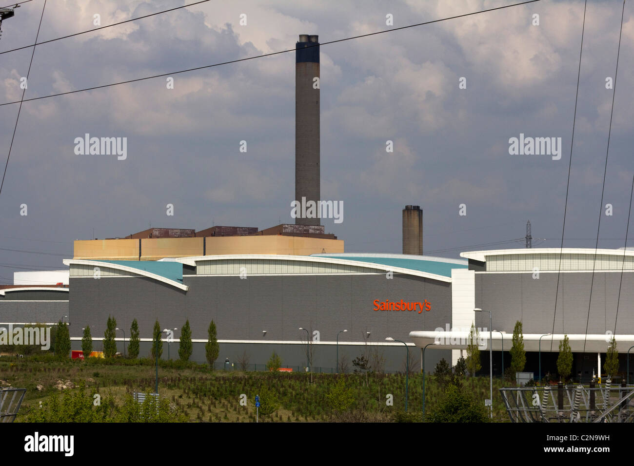 Sainsbury distribution warehouse hi-res stock photography and images ...