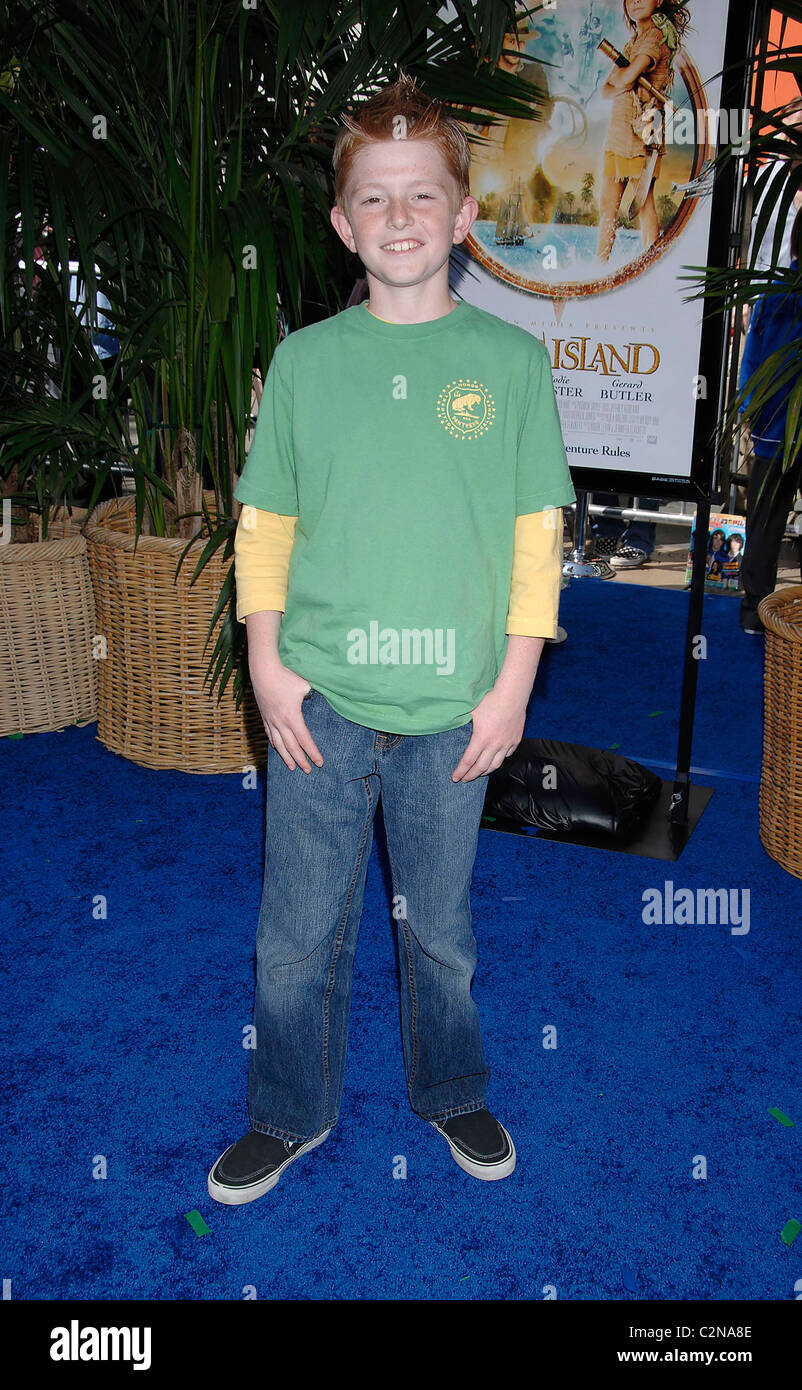 Zane Huett The World Premiere of Nim's Island at Grauman's Chinese ...