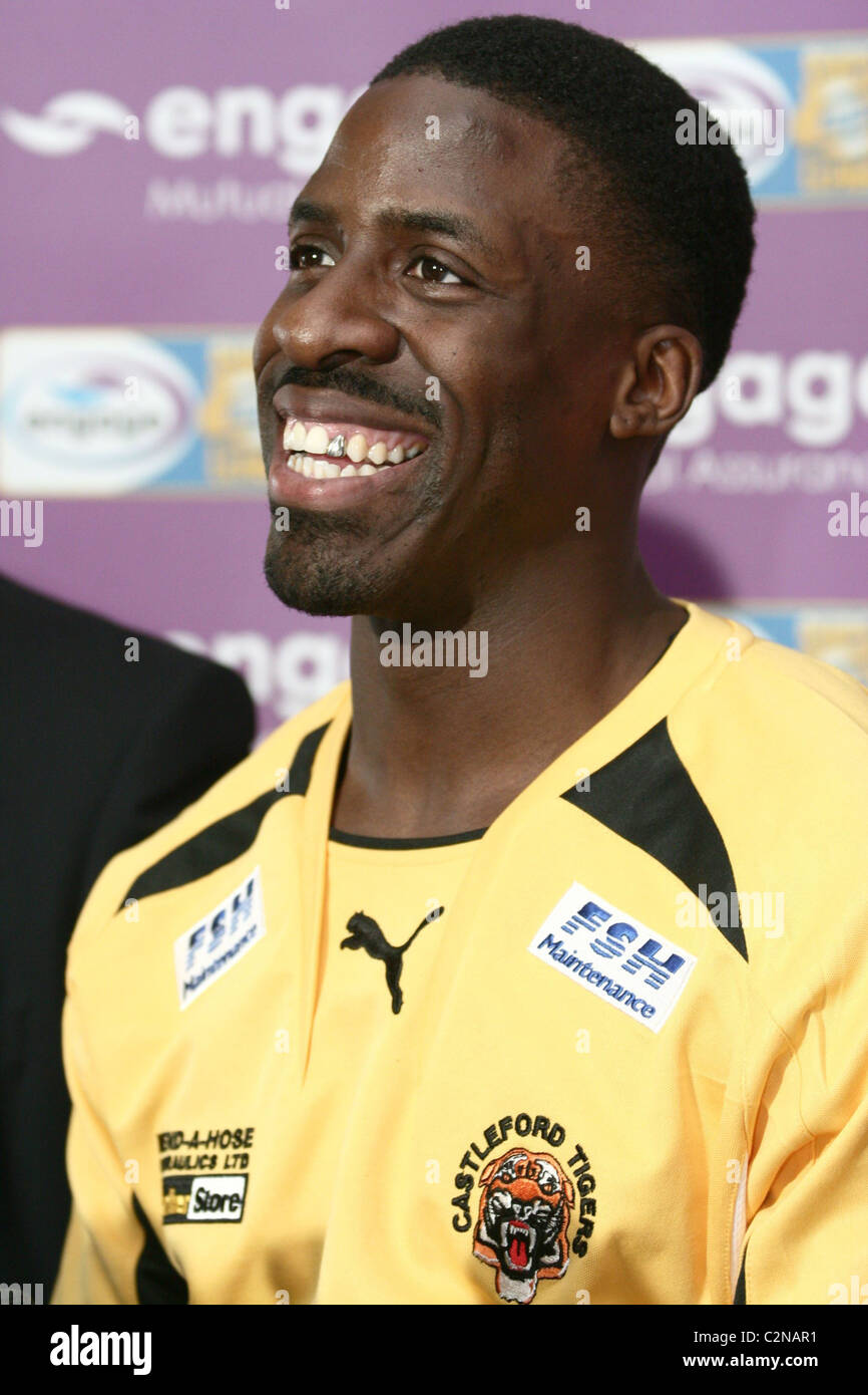 Dwain Chambers English sprinter has signed with the Castleford Tigers ...