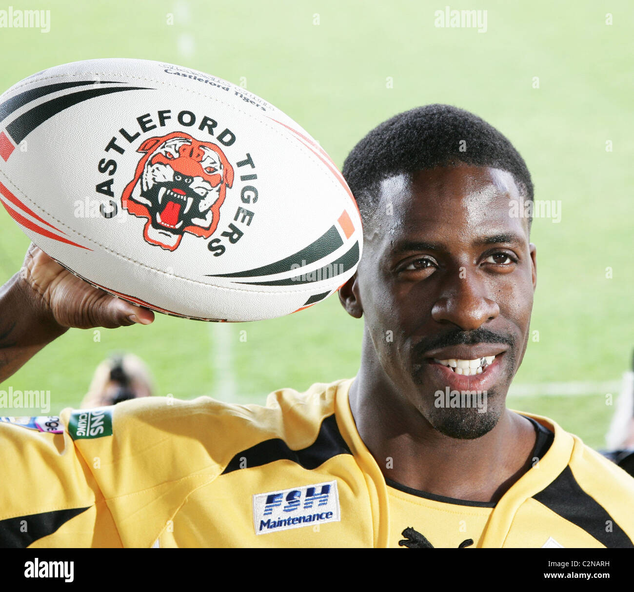 Dwain Chambers English sprinter has signed with the Castleford Tigers ...