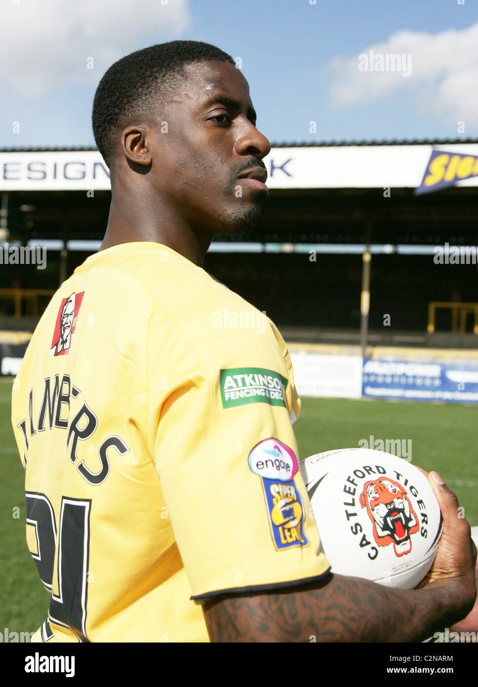 Dwain Chambers English sprinter has signed with the Castleford Tigers ...