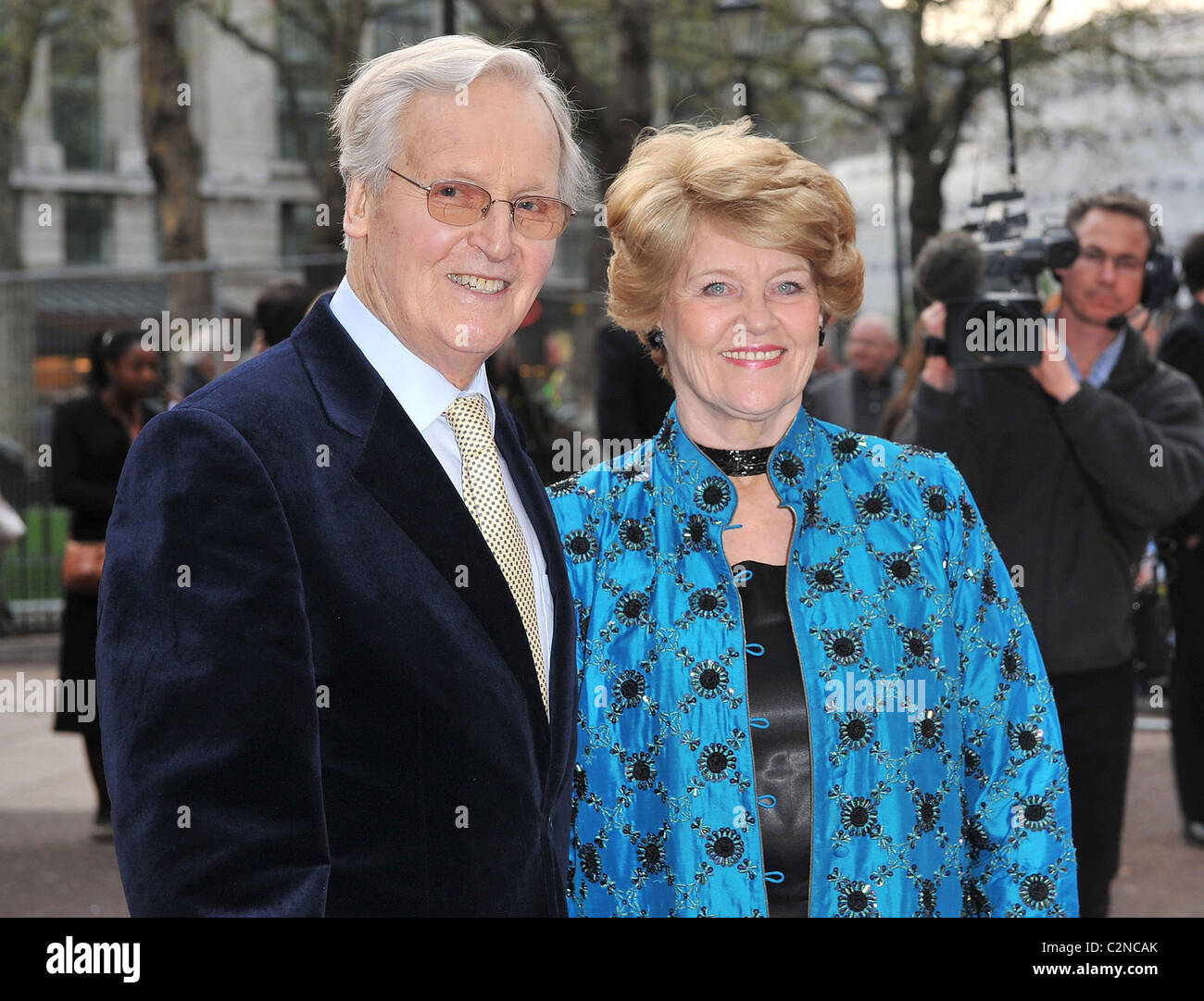 Nicholas Parsons Charity World premiere of 'Three and Out' held at the ...